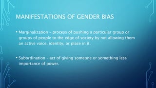 Gender and development | PPT
