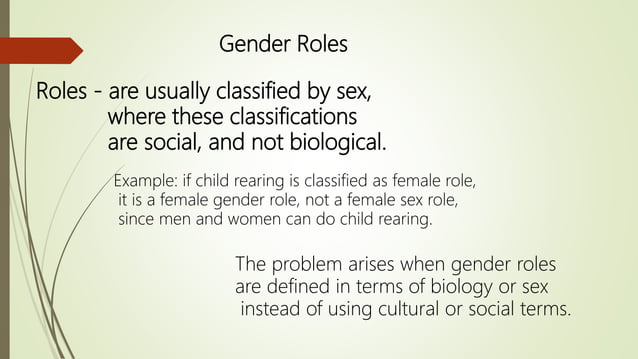 Gender and Development.pptx | Reproductive Health | Diseases and Conditions