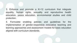 GENDER AND DEVELOPMENT 101.pptx | Education