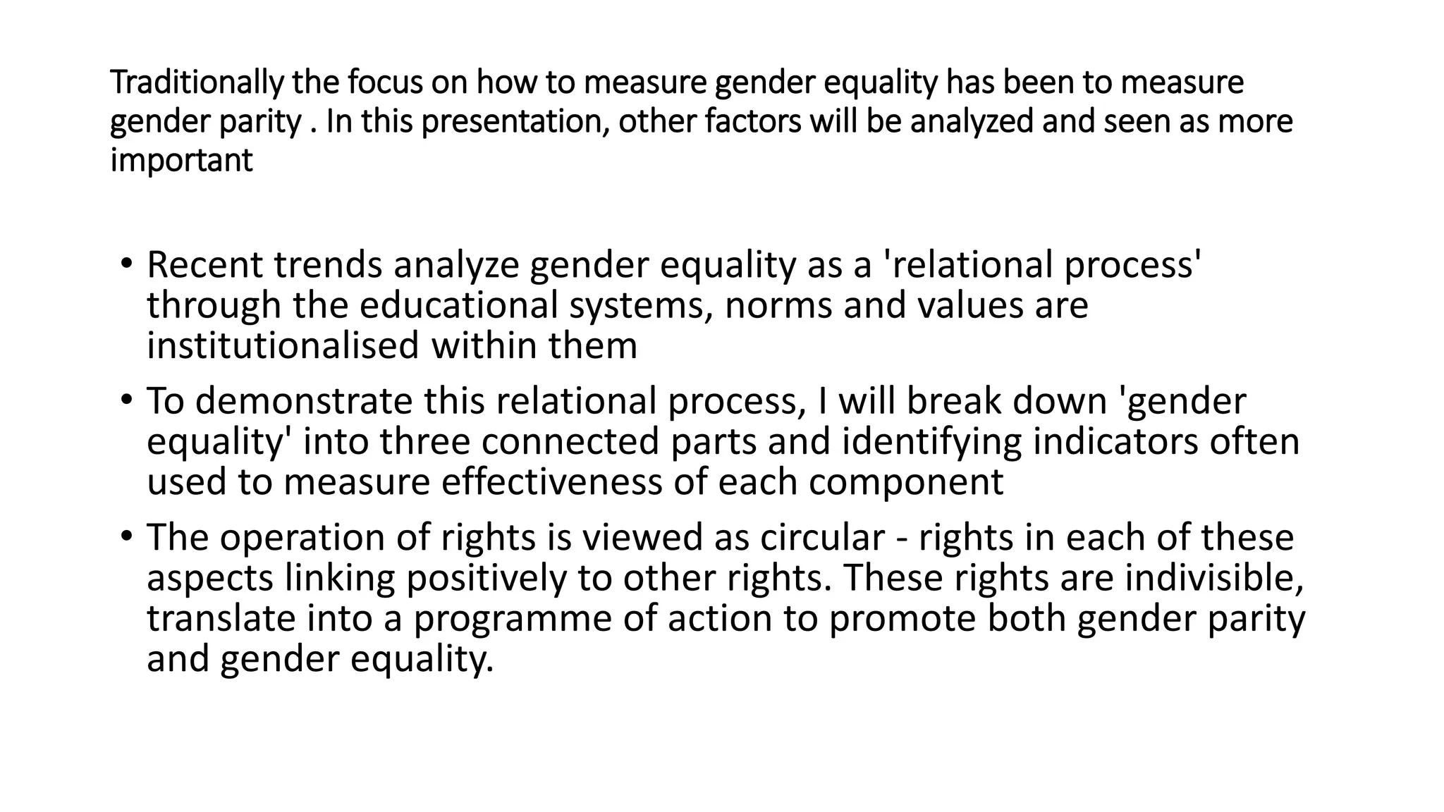 Gender and education | PPTX