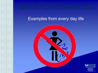 Gender and equity | PPTX