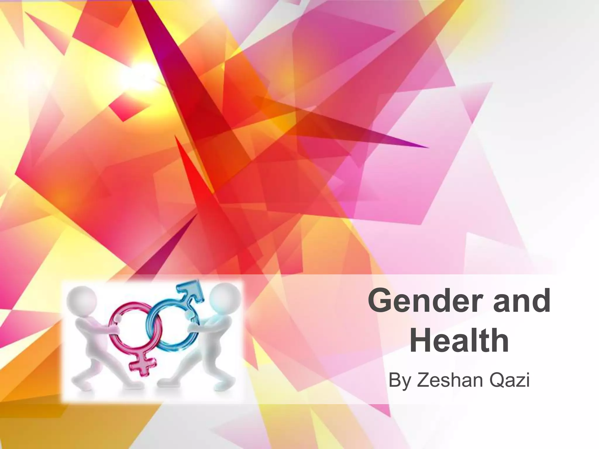 Gender and health | PPTX