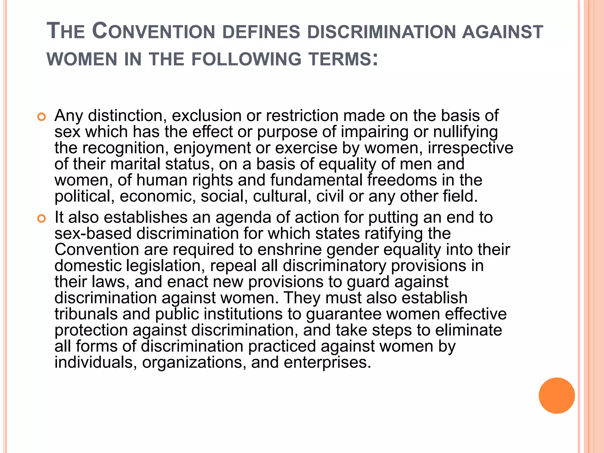 Gender and human rights | PPTX