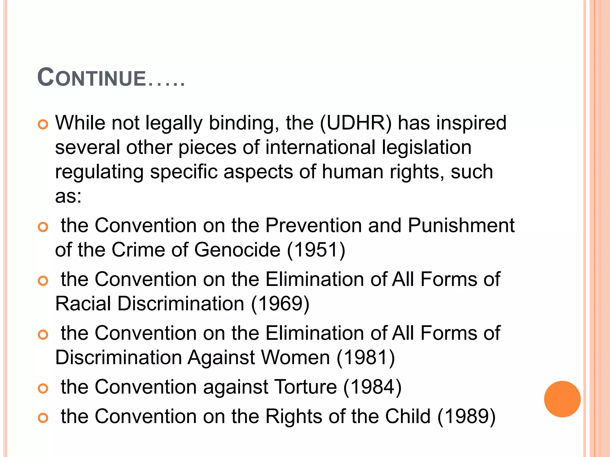 Gender and human rights | PPTX