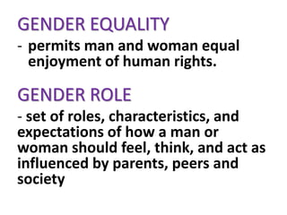 Gender and Sexuality | PPTX