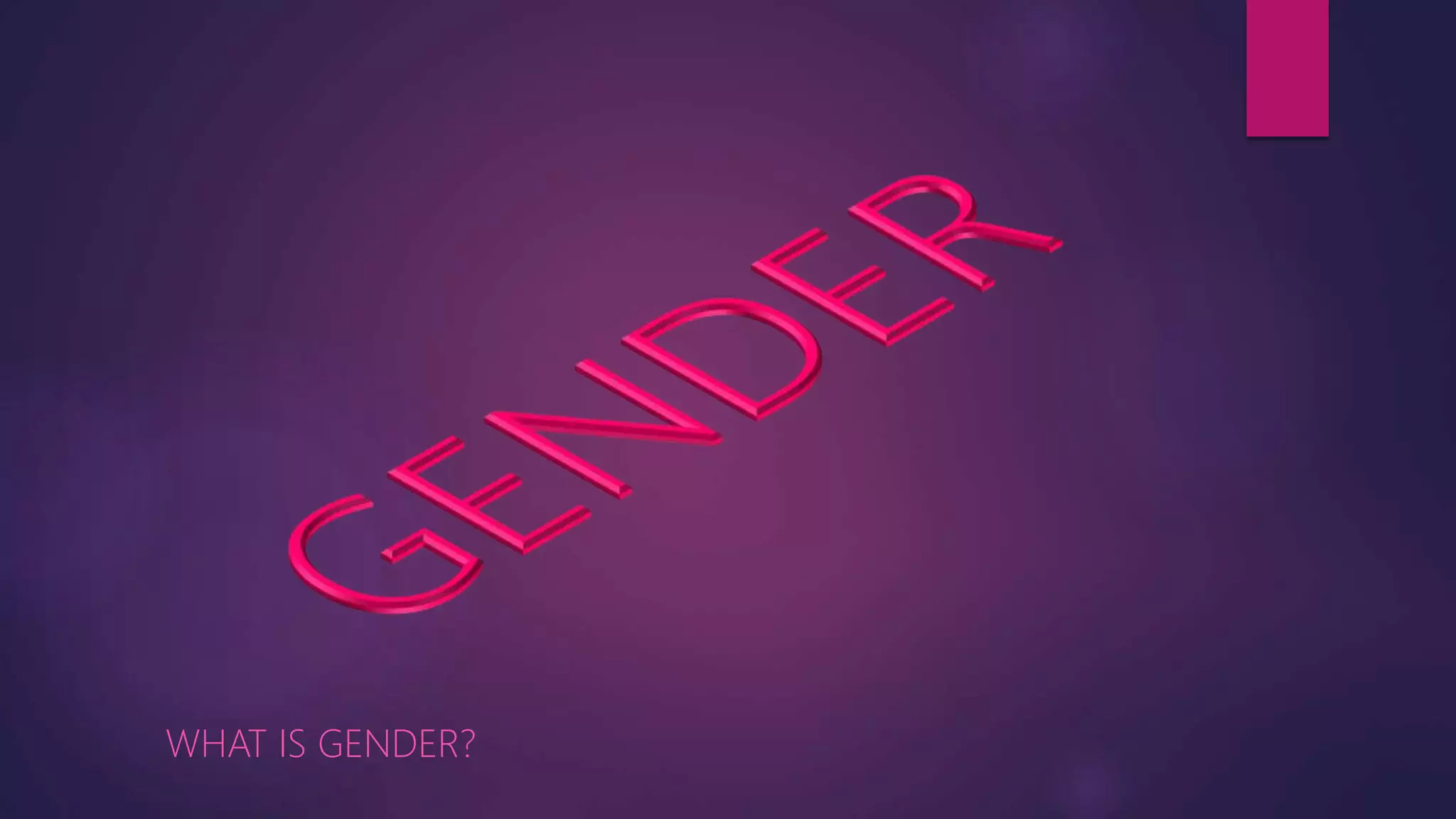 Gender And Human Sexuality Pptx
