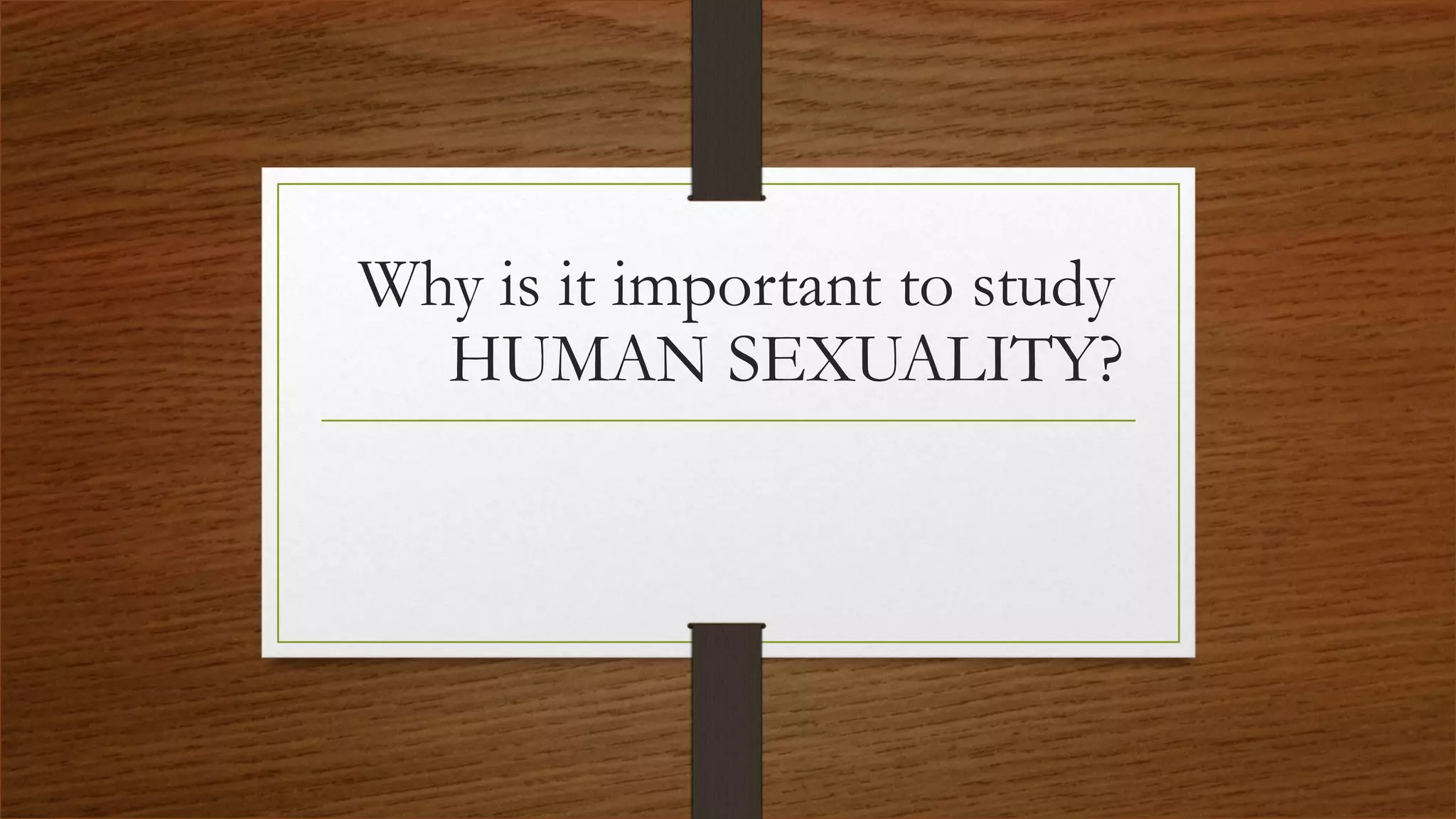 Genderandhumansexuality Pptx