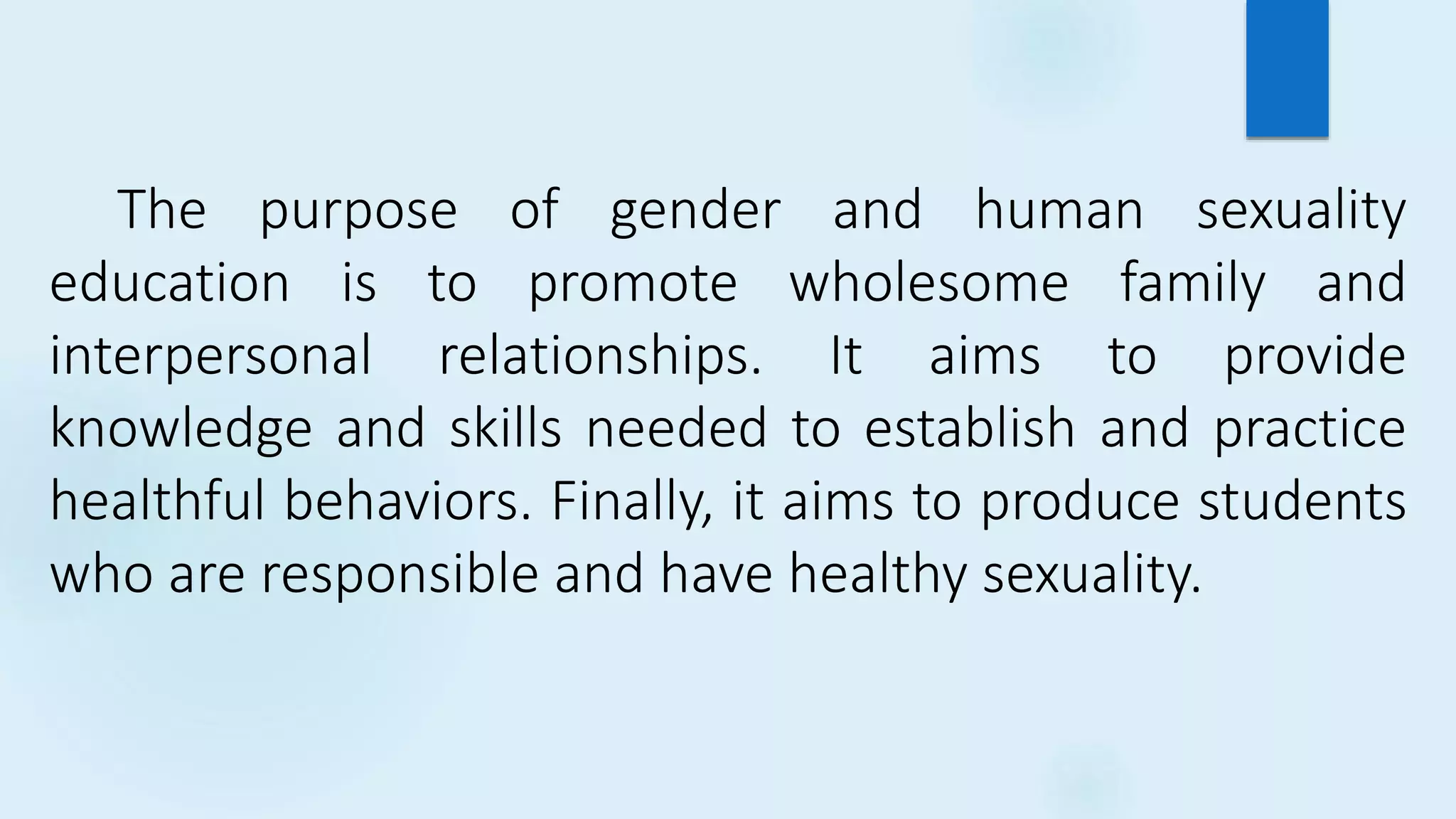 Gender And Human Sexuality Grade 8 Pptx