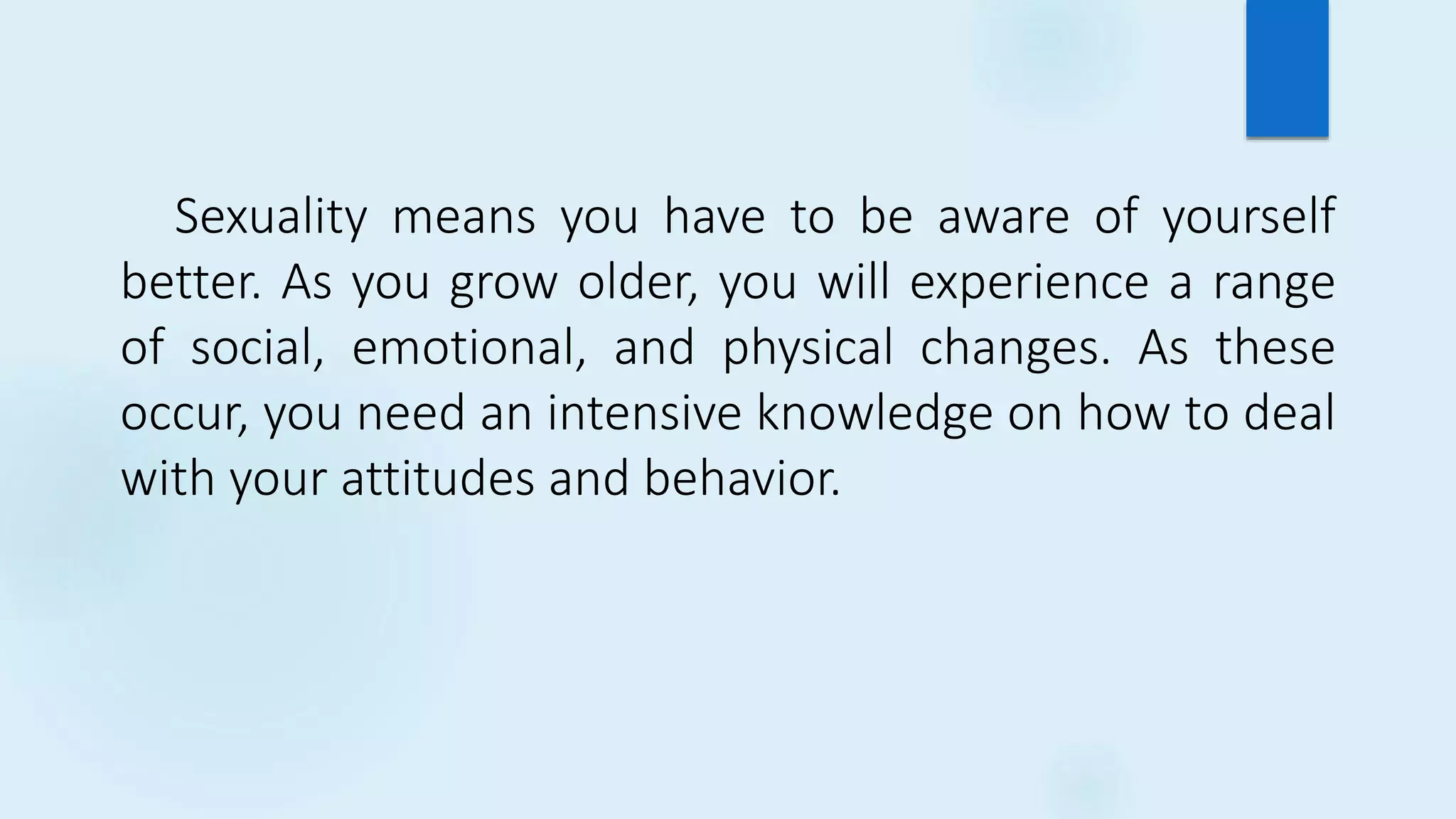 Gender And Human Sexuality Grade 8 Pptx