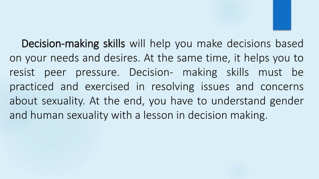 Gender and Human Sexuality Grade 8.pptx | Sexual Health | Diseases and ...