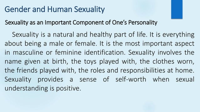 Gender and Human Sexuality Grade 8.pptx | Sexual Health | Diseases and ...