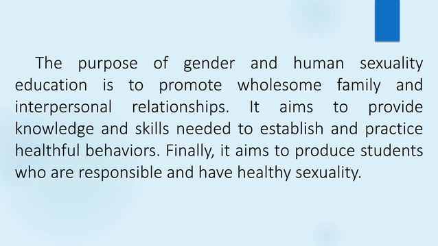 Gender And Human Sexuality Grade 8 Pptx