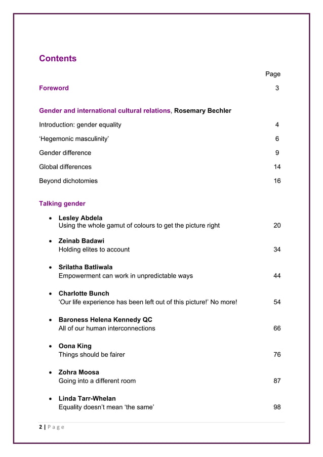 Gender and icr | PDF