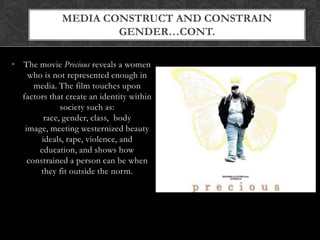 Gender and media | PPTX