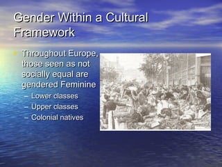 Gender and middle class values | PPT