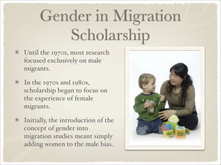 Gender and migration | PDF