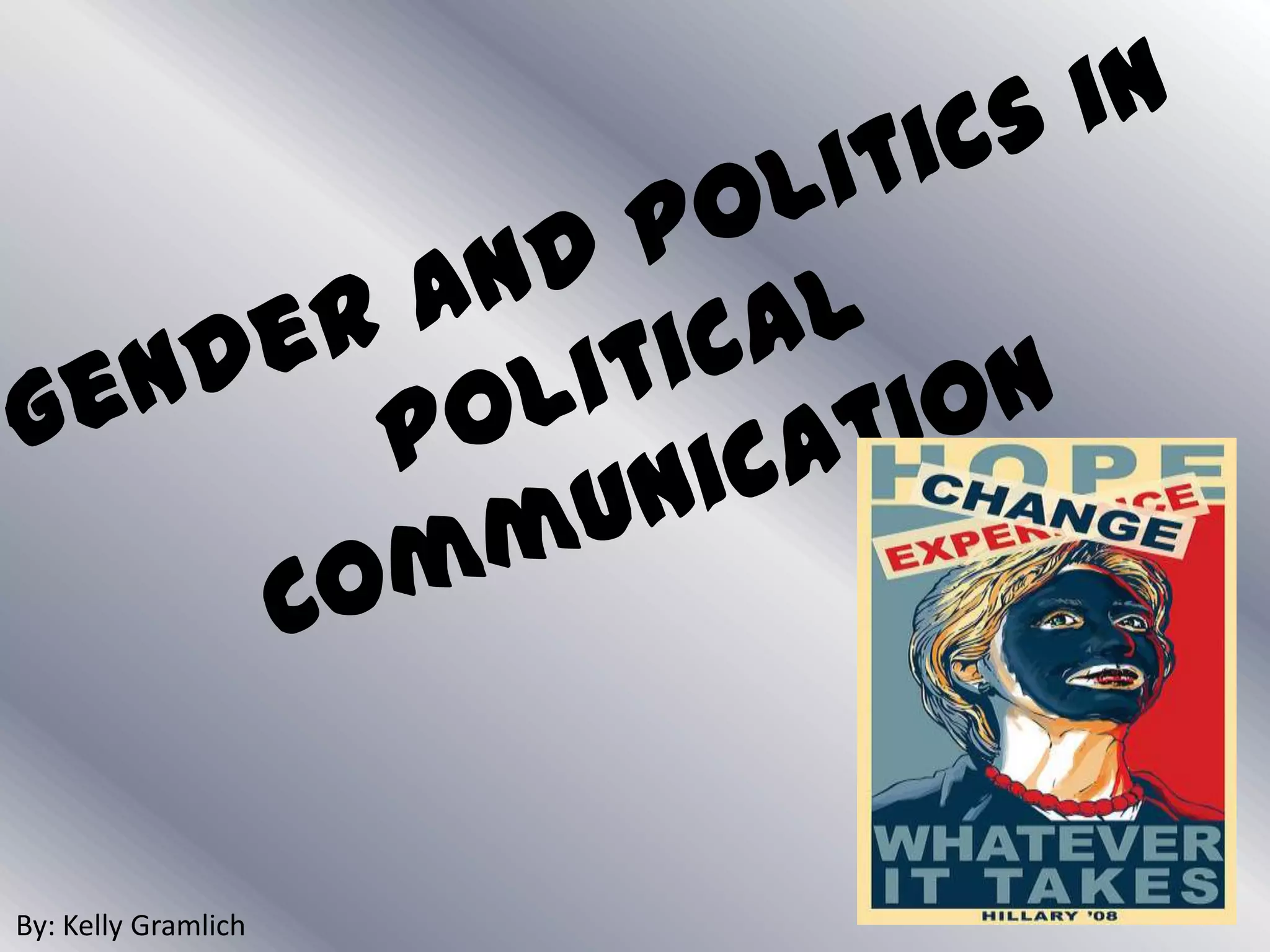 Gender and politics | PPTX