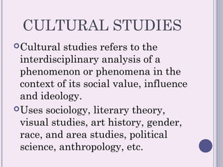 Gender and pop culture | PPT
