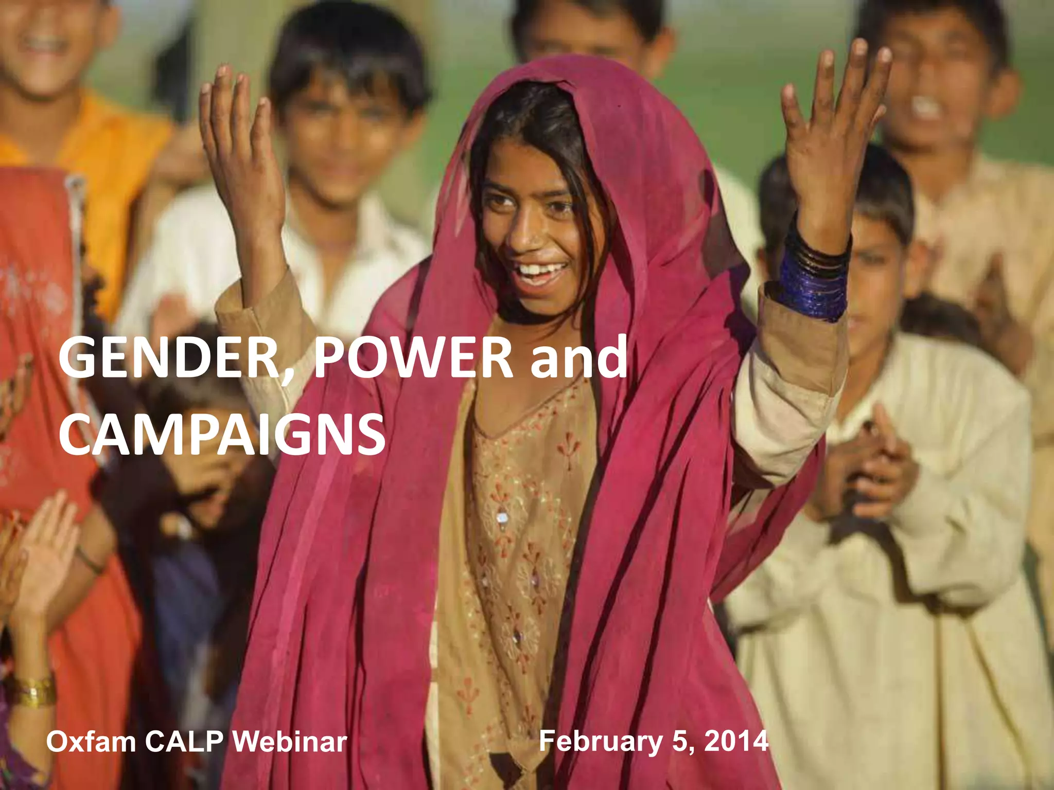 Gender and power analysis | PPTX