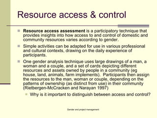 Gender and project management2 | PPT