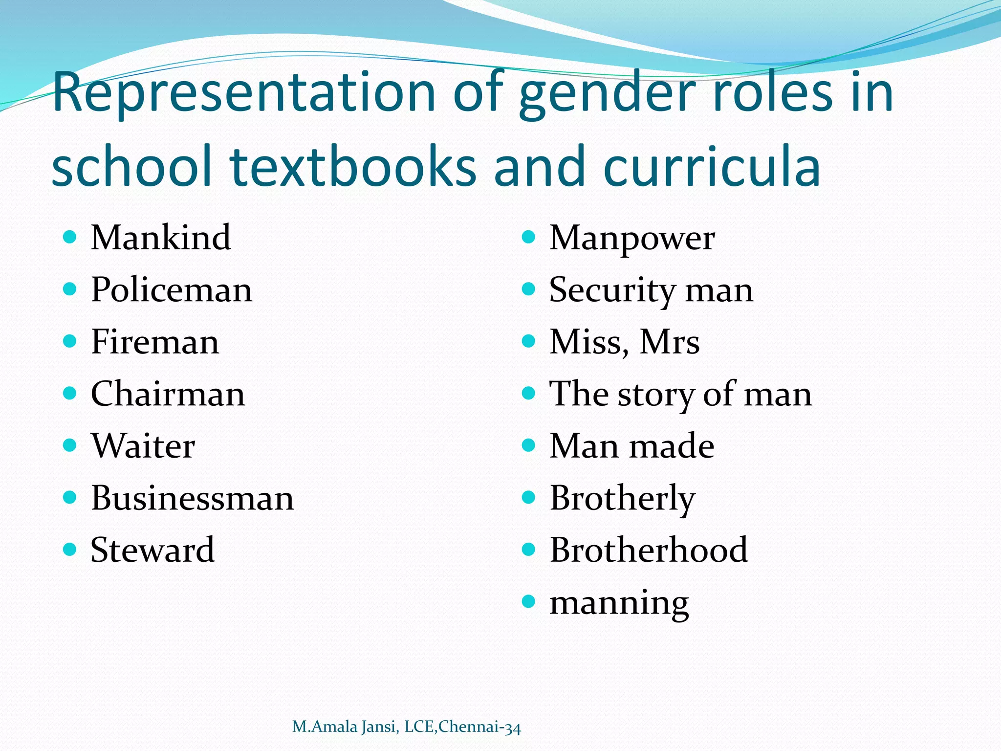 GENDER AND SCHOOL CURRICULUM-unit-3-Notes.pptx
