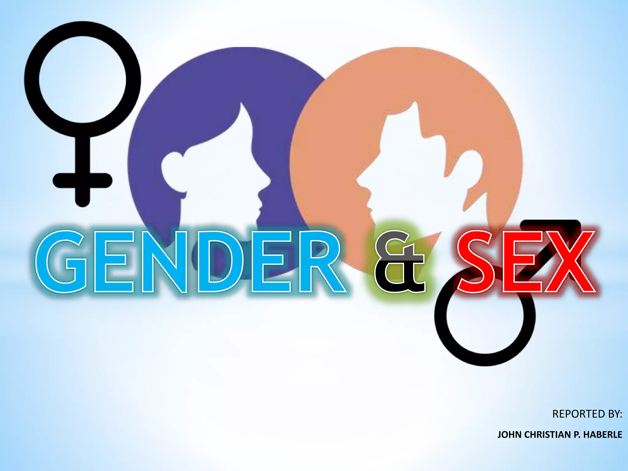 Gender and sex ppt | PPT