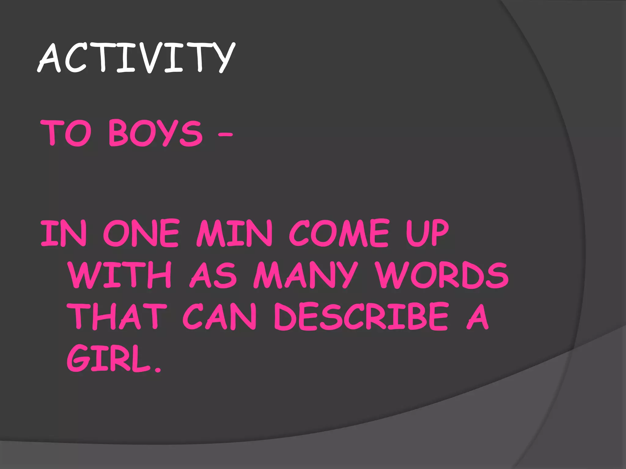 Gender And Sex Roles Ppt