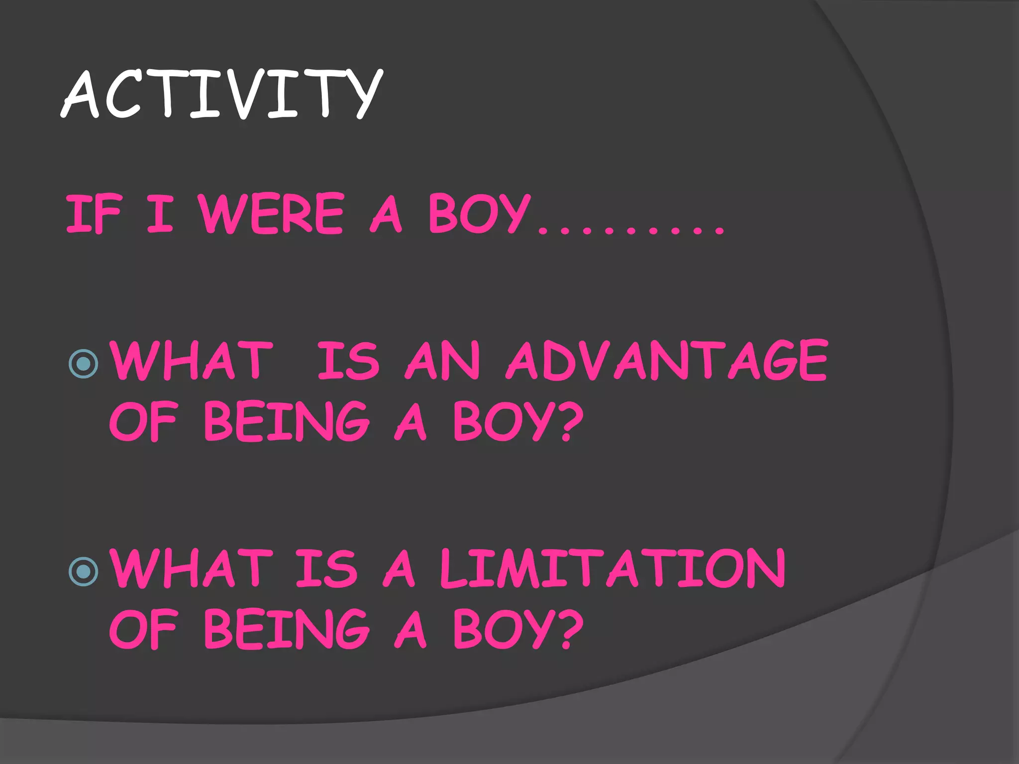 Gender And Sex Roles Ppt