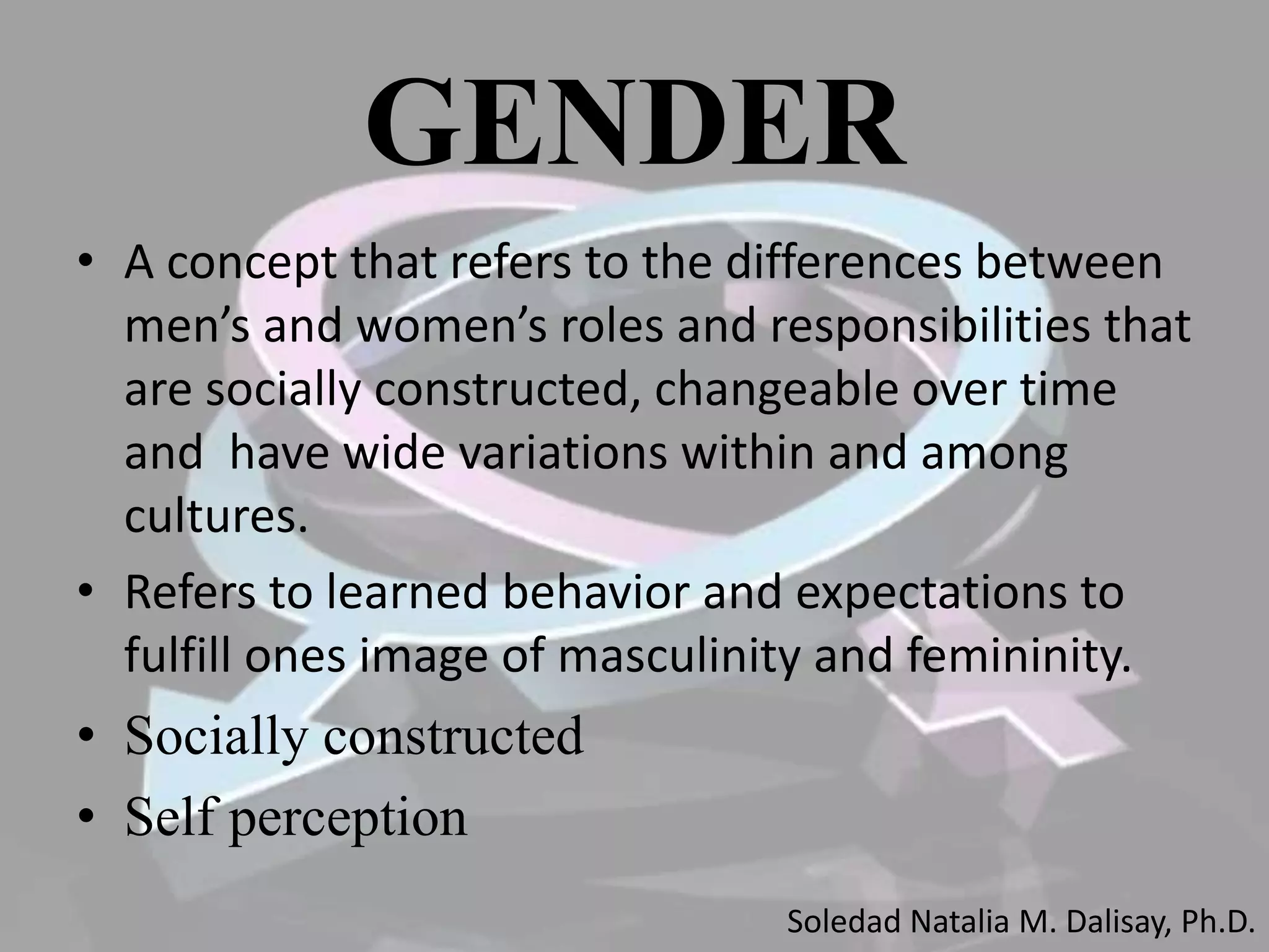 Gender and sexuality | PPTX