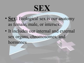 Gender And Sexuality Pptx