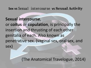 Gender and sexuality | PPTX