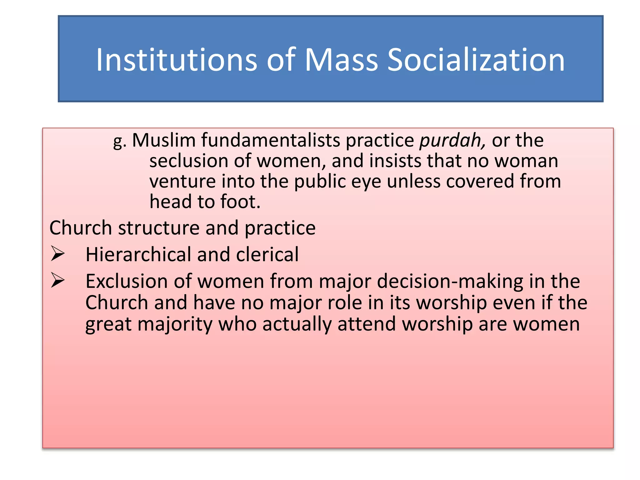 Gender and Socialization | PPTX