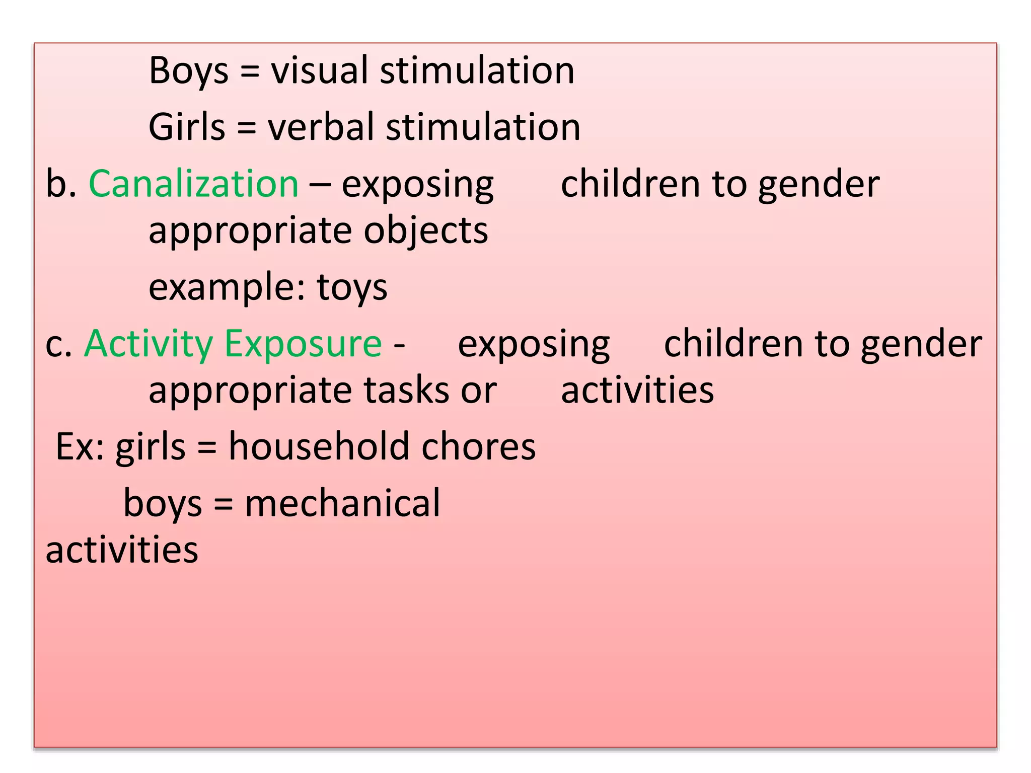Gender and Socialization | PPTX