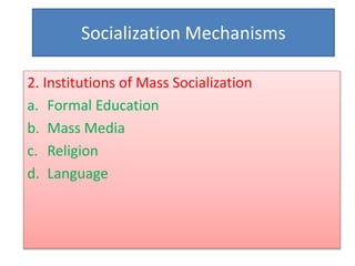 Gender and Socialization | PPTX
