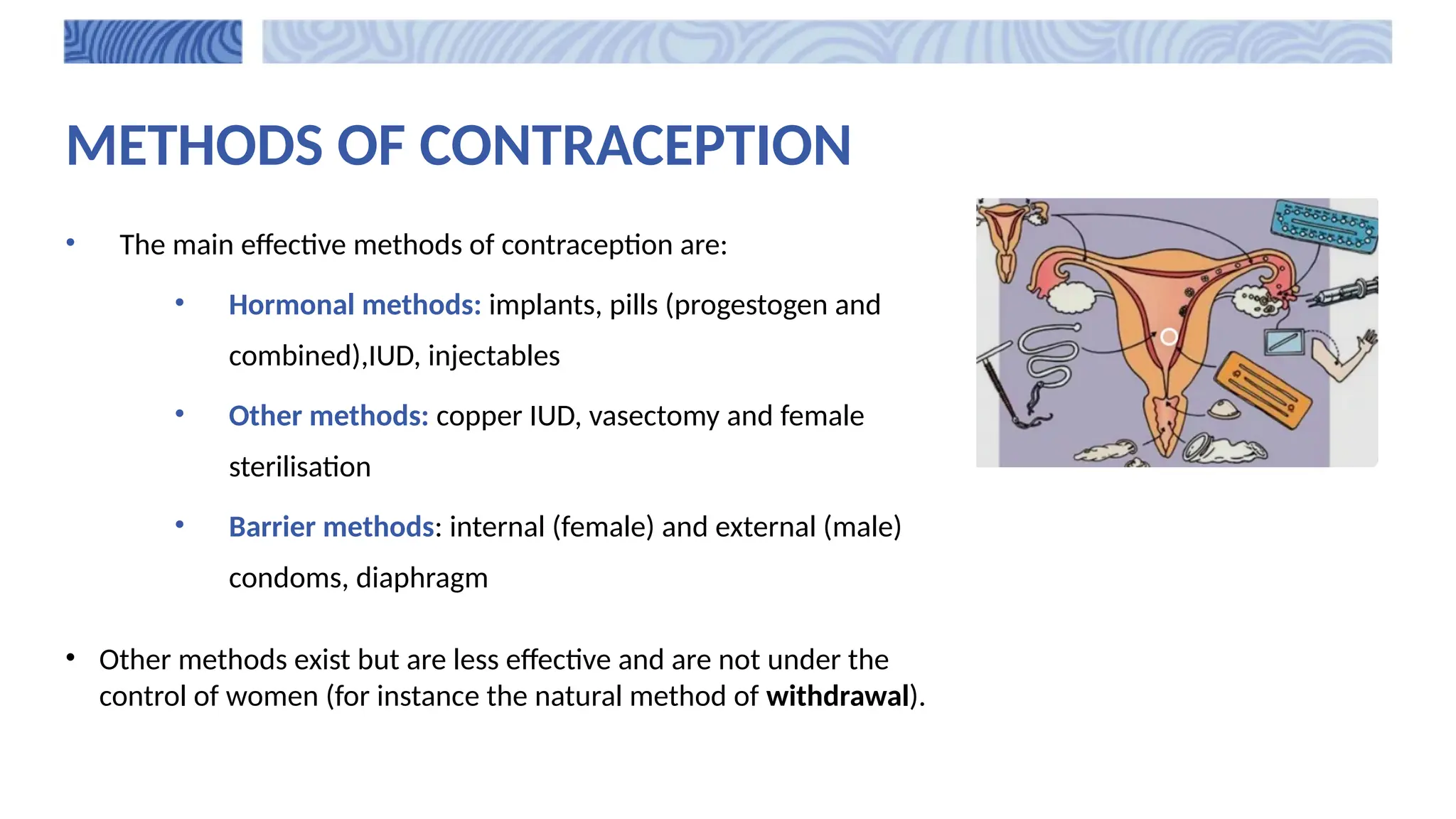 Gender and Soc Lesson 5 - Contraceptive Methods.pptx
