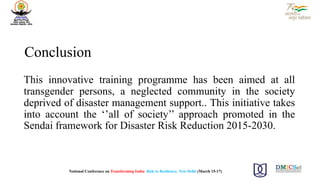 Gender based Disaster Risk Reduction (GDRR) Training for Transgenders.pdf
