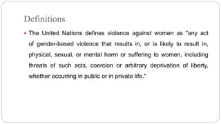 Gender based violence | PPTX | Debated Sensitive Social Issues ...