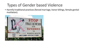 GENDER BASED VIOLENCE (GBV) in the humanitarian sector.pptx