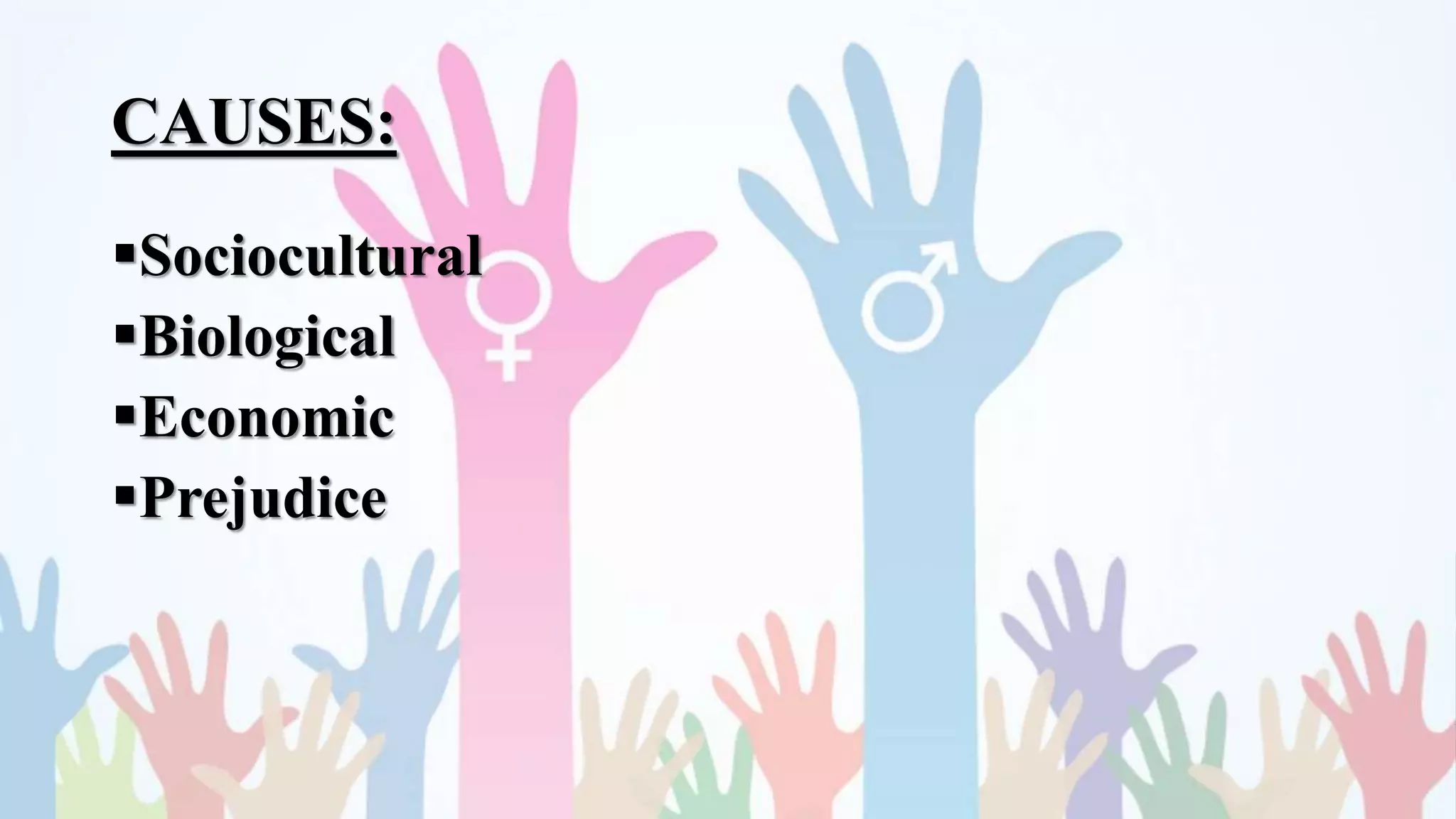 GENDER BIAS AT WORKPLACE | PPTX