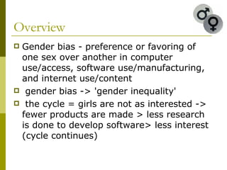 GenderBias in Digital Resources | PPT