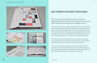 Gender bias in advertising - J.Walter Thompson | PDF