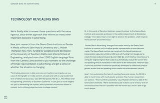 Gender bias in advertising - J.Walter Thompson | PDF