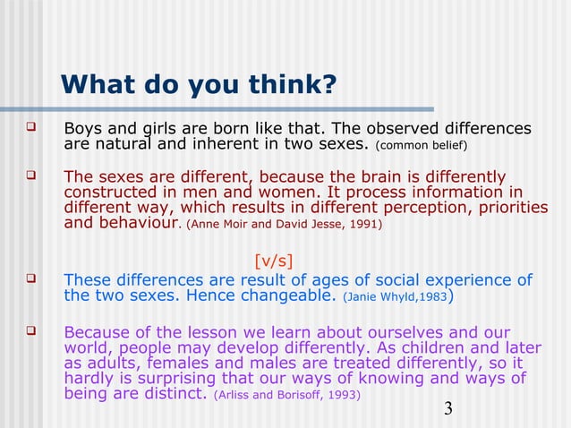 Gender bias in curriculumand school practices | PPT | Educational ...