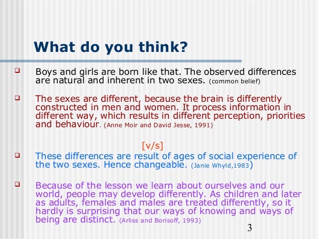 Gender Bias In Curriculumand School Practices