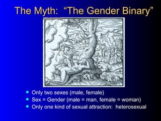 Gender Binary & LGBTI People - Myth and Medical Malpractice | PPT