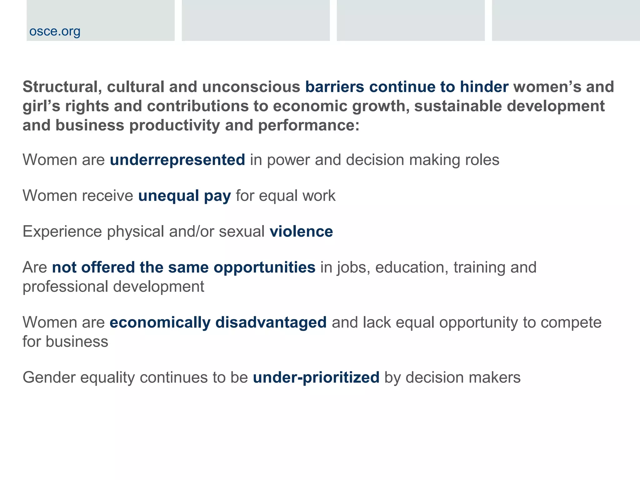 Gender equality and good governance module | PDF