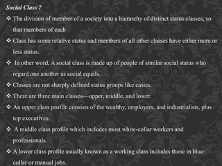 Gender caste and class | PPT