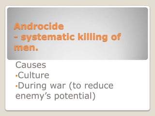 Gendercide | PPT
