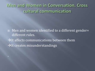 Gender, communication, and culture | PPTX