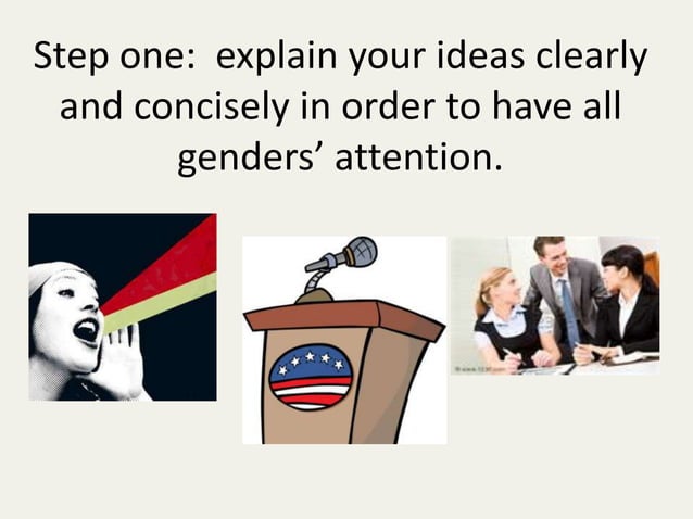 Gender Communication In The Workplace Ppt